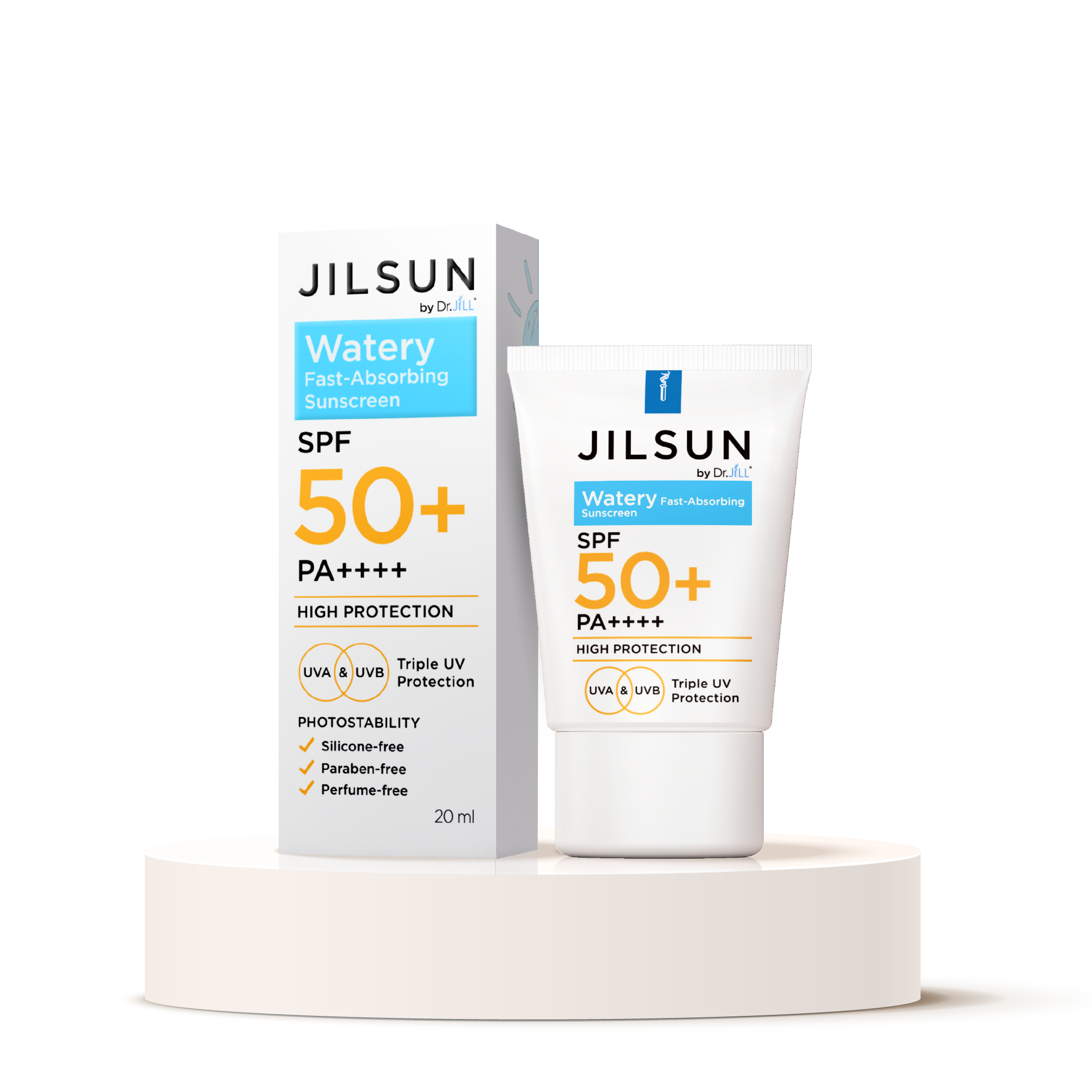 JILSUN Watery Sunscreen SPF 50+ PA++++ - Dr.JiLL เซรั่มของคุณหมอ
